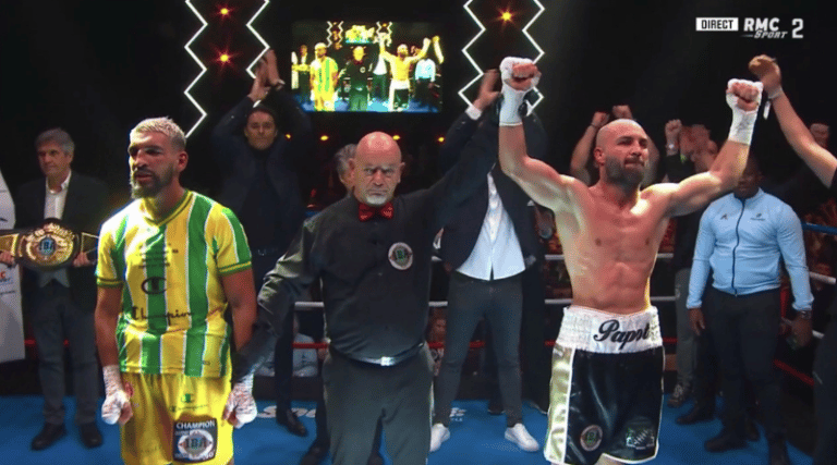 Boxe IBA super-welters : David Papot triomphe de Bilel Jkitou et ...