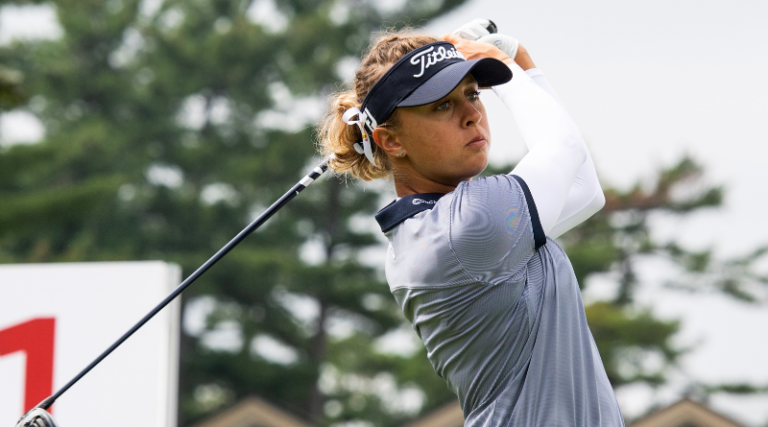 Golf : Pauline Roussin-Bouchard triomphe sur l'Aramco Team Series de ...