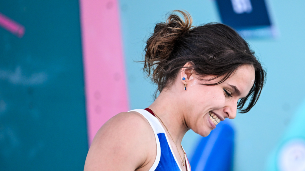 Escalade JO 2024 : Oriane Bertone termine 8ème du combiné, l'or pour ...