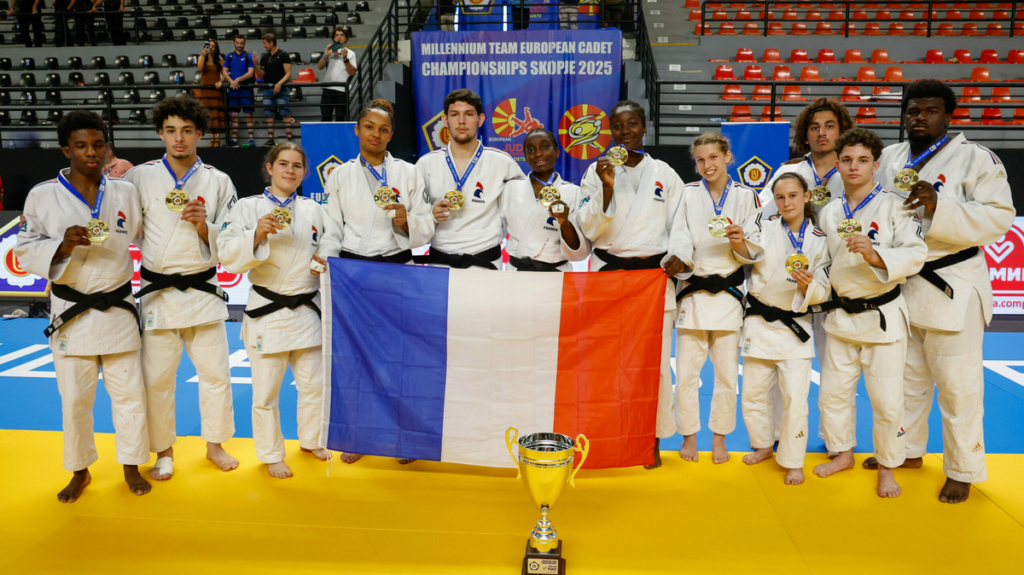 Judo Championnats d'Europe cadets 2025 : L'équipe de France conserve ...