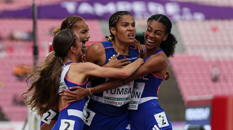 Championnats d’Europe U20 d’athlétisme 2025 : Le relais 4x400 m féminin ...