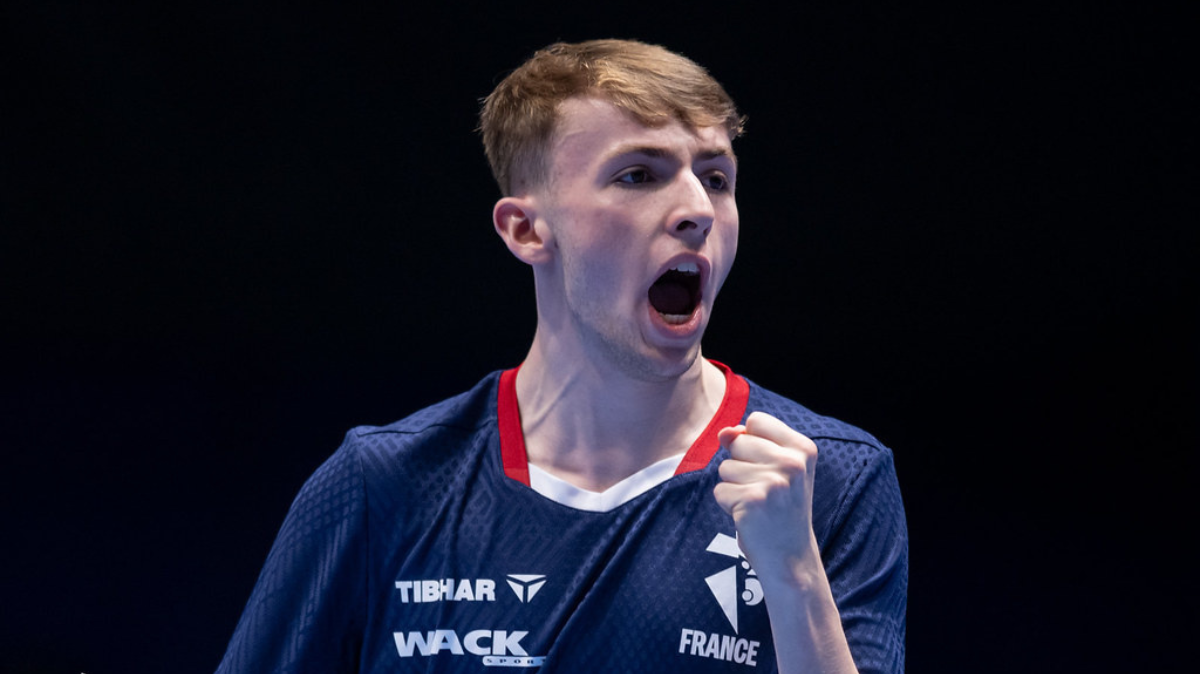 La médaille pour les Bleus du ping aux Mondiaux par équipes : Flavien ...